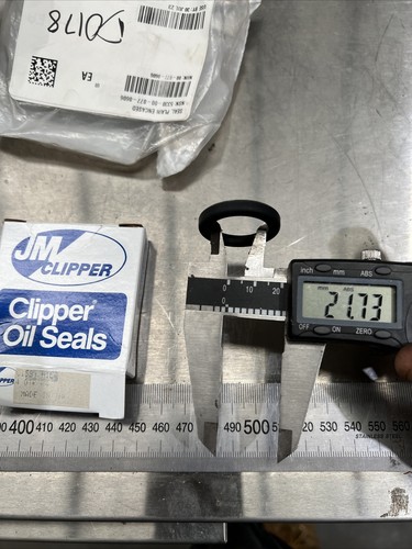 3 x jm clipper seal plain encased p/n ss6158h1l67 nsn 5330-00-077-0606 ...