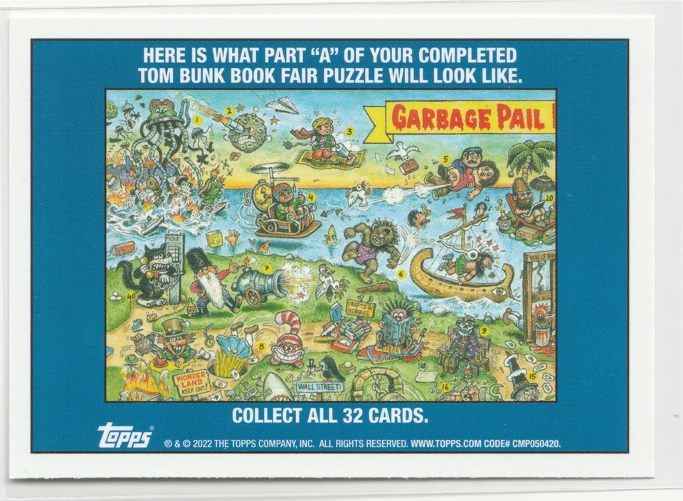 Mocking Jane #37a Hunger Games Garbage Pail Kids GPK 2022 Book Worms | eBay