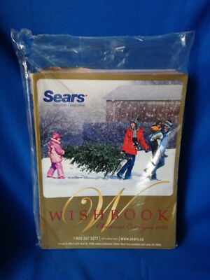 SEARS CANADA 2005 CHRISTMAS WISH BOOK CATALOGUE " SEALED " | eBay