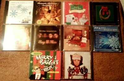 Lot of 10 Assorted CHRISTMAS CDs - Pop & Soul Holiday Hits Christmas ...