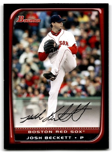 2008 Bowman Josh Beckett Boston Red Sox #80 | eBay