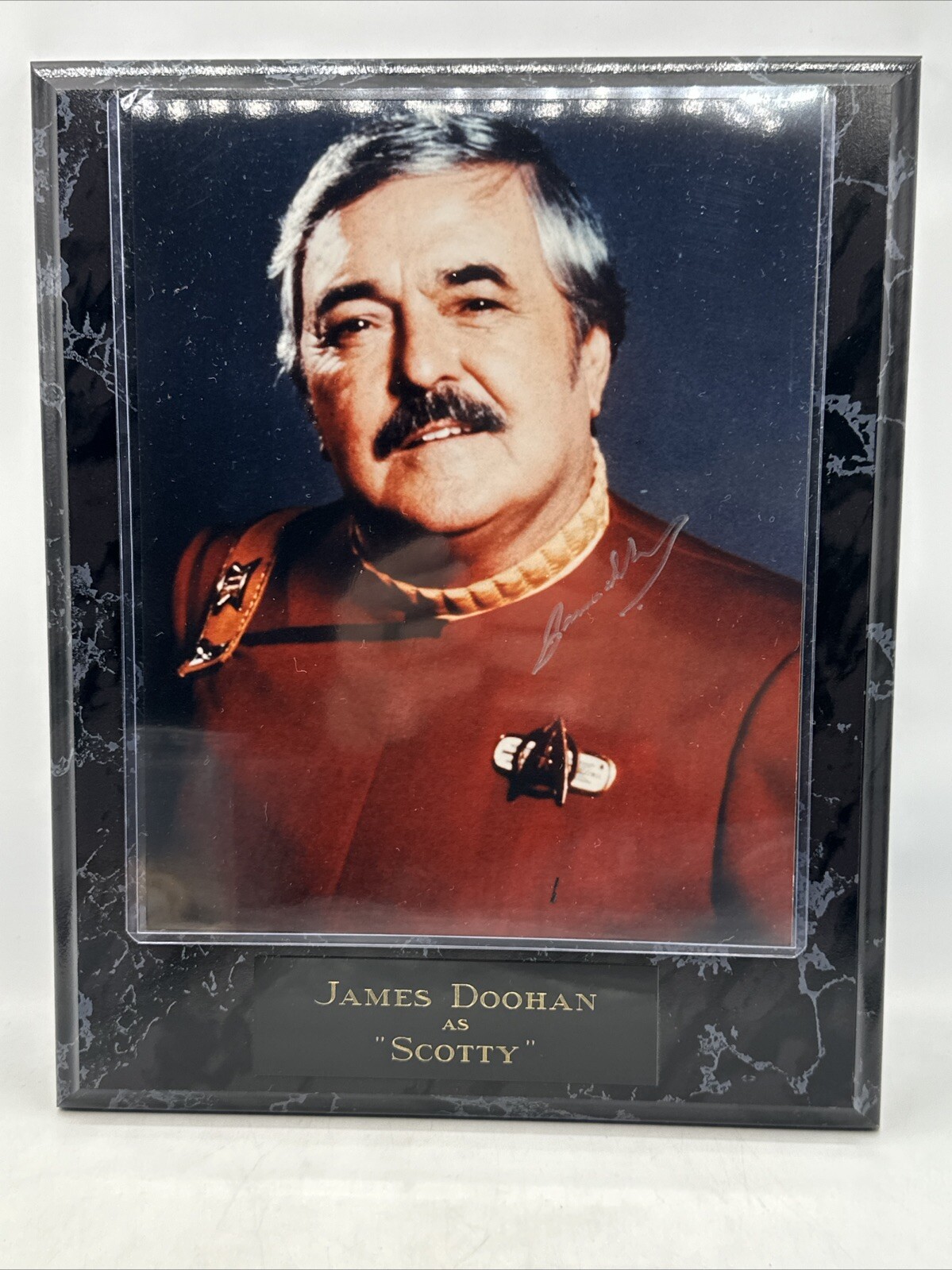 Chief Engineer Scotty Star Trek James Doohan Autographed 8x10 Picture ...
