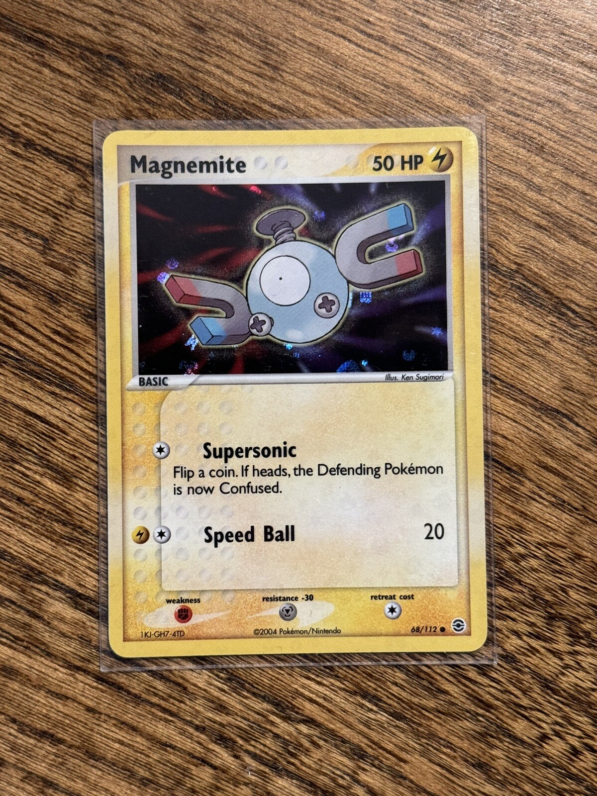 Magnemite 68/112, NM, Reverse Holo, EX FireRed & LeafGreen, Pokemon TCG ...