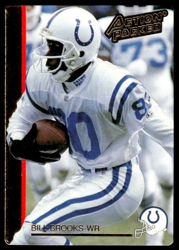 1992 Action Packed Bill Brooks Rookie Indianapolis Colts #101 | eBay