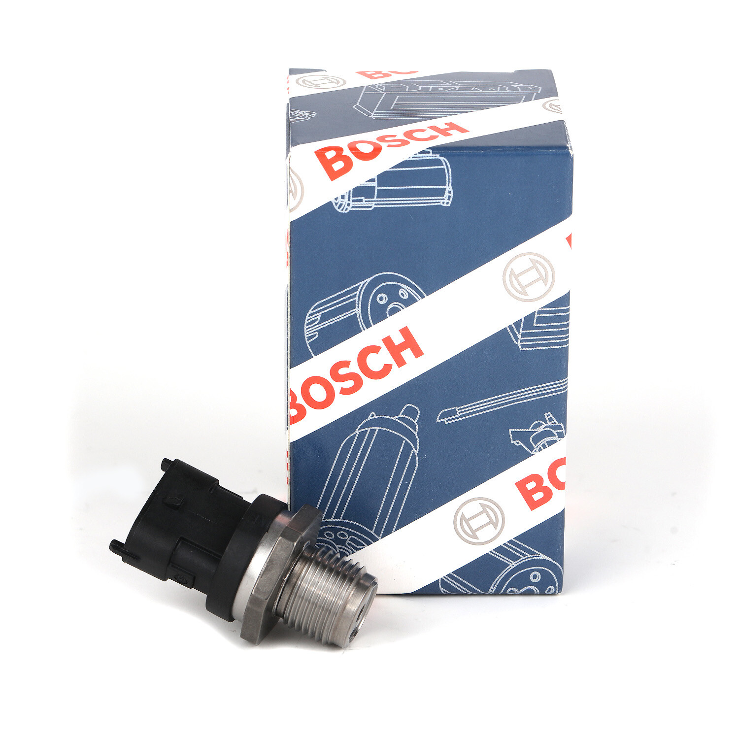 BOSCH Fuel Rail Pressure Sensor For Ford Ranger PJ PK Mazda BT50 CD UN ...