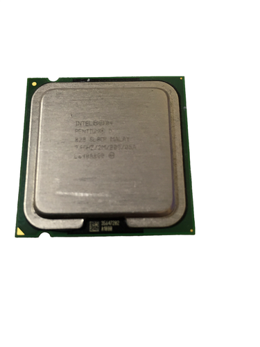 Intel Pentium D 820 SL8CP (2.80GHz, 2MB, 800MHz) LGA775 CPU Processor | eBay
