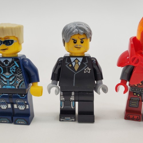 LEGO Ultra Agents Spyclops Solomon Blaze Agent Trey Infearno uagt019-20 ...