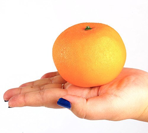 12 PCS Artificial Simulation Oranges Fake Fruit Home Kitchen Cabinet ...