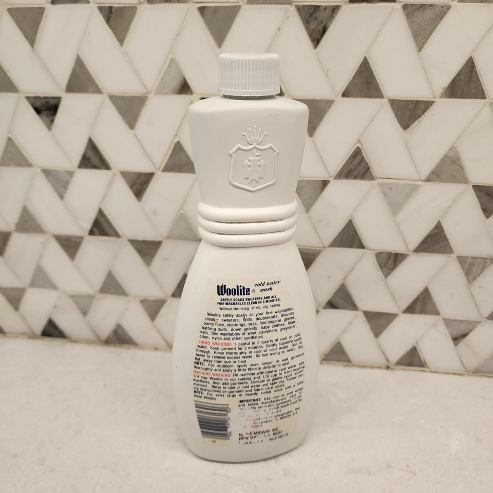 Woolite VINTAGE Laundry Detergent Original Cold Water Soap Liquid. Full ...