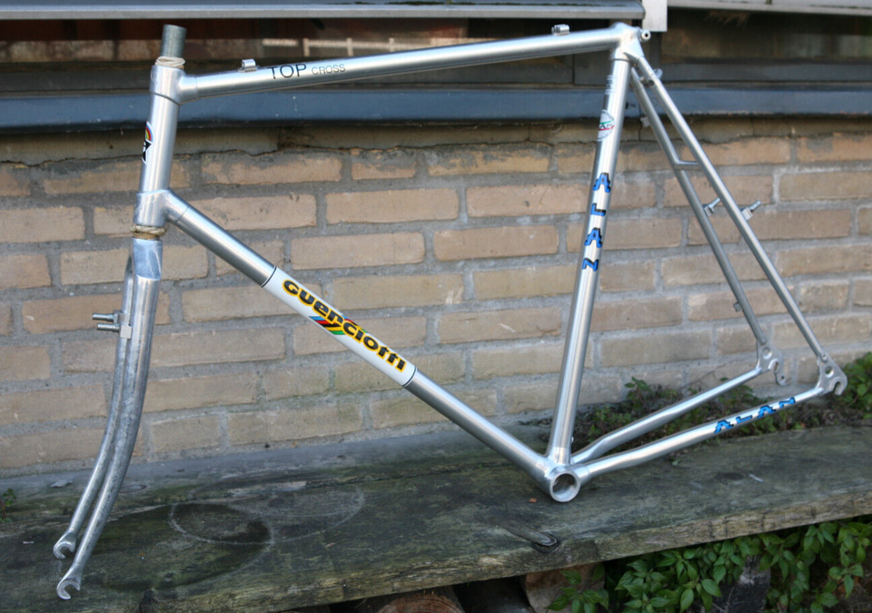 Vintage NOS NEW Alan Guerciotti TopCross cyclocross frame frameset ...