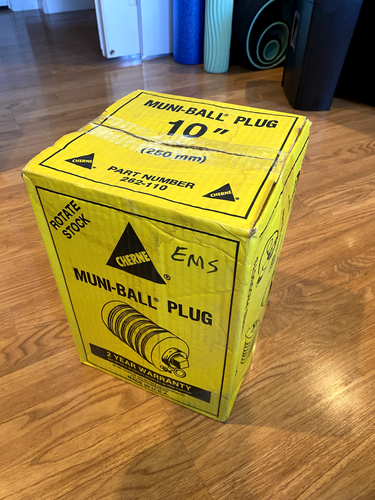 CHERNE 10" Muni-Ball PIPE PLUG | eBay