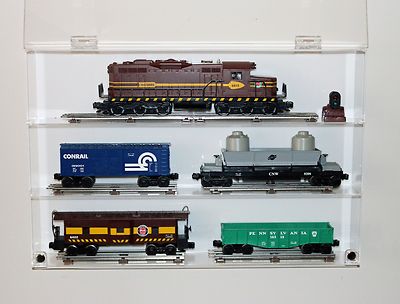 Collectors Showcase - Premium Display Case for Lionel Model Trains ...