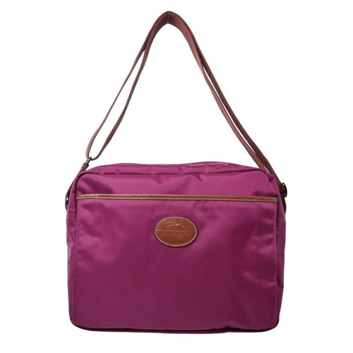 LONGCHAMP Square Nylon Shoulder Bag Purple Longchamp Used | eBay