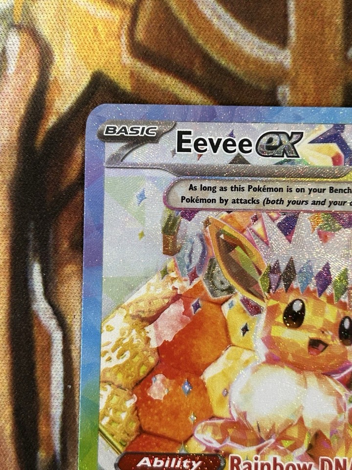 Eevee ex #174 Pokemon S&V English SPC Black Star Promo Card Holo ...