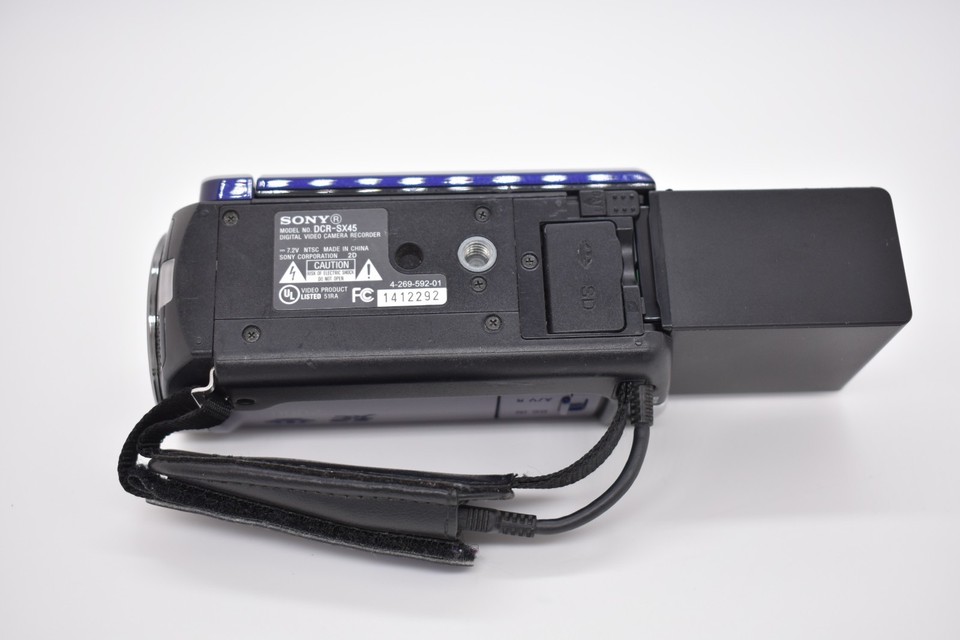 Sony DCR-SX45 Handycam Camcorder Digital Video Camera 2000x Zoom ...