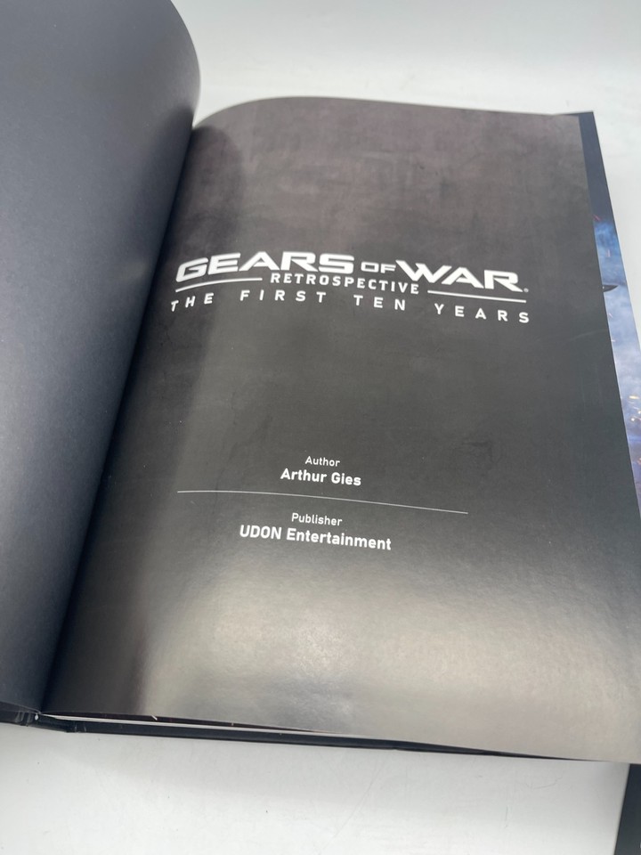 Gears of War Retrospective The First Ten Years UDON Hardcover Book ...