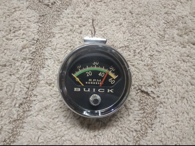 1965-69 Buick Factory V8 Tachometer Skylark Gran Sport Wildcat for sale ...