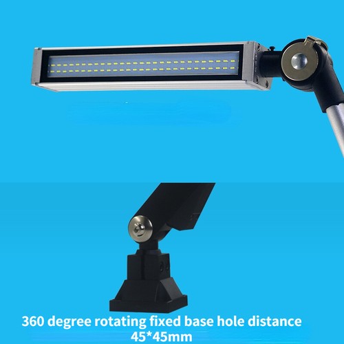 110/220V Universal 10W Milling Machine LED Light Bench Work Light White ...