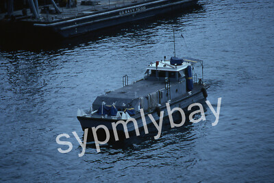 Photo Slide Diving Support Barge, Pearl Harbor, 1986 | eBay