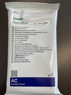 Qty 50 × 3M Petrifilm Aerobic Count Plates, REF 6400 Exp. 2026 | eBay