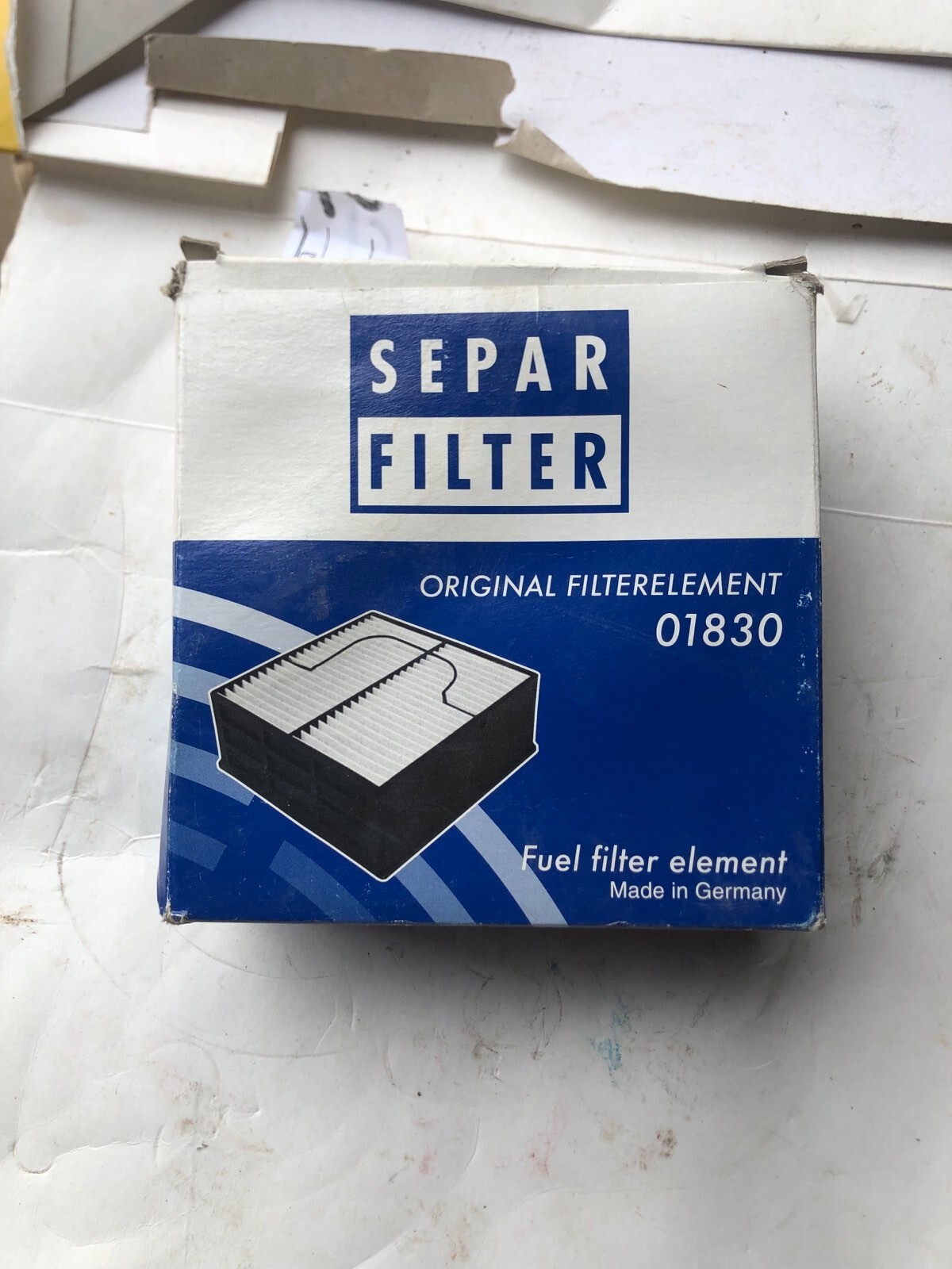 SEPAR 01830 - Fuel filter cross reference