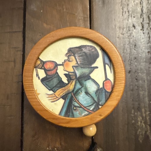 Hummel Swiss Pull String Musical Wall Picture “ Jingle Bells ...