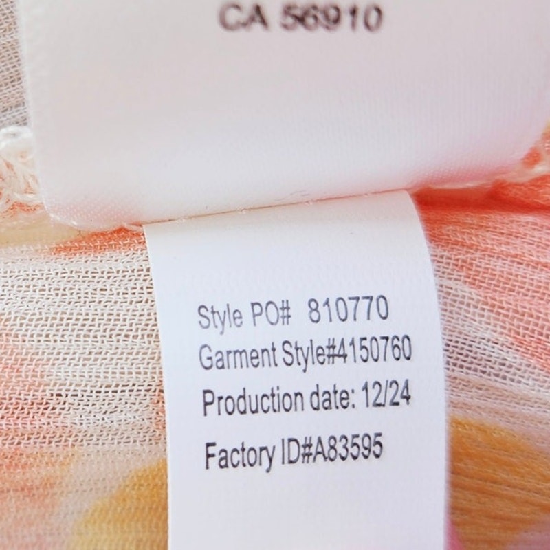 Maurices Floral Kimono Sheer Lightweight Boho Duster Plus Size 1X ...