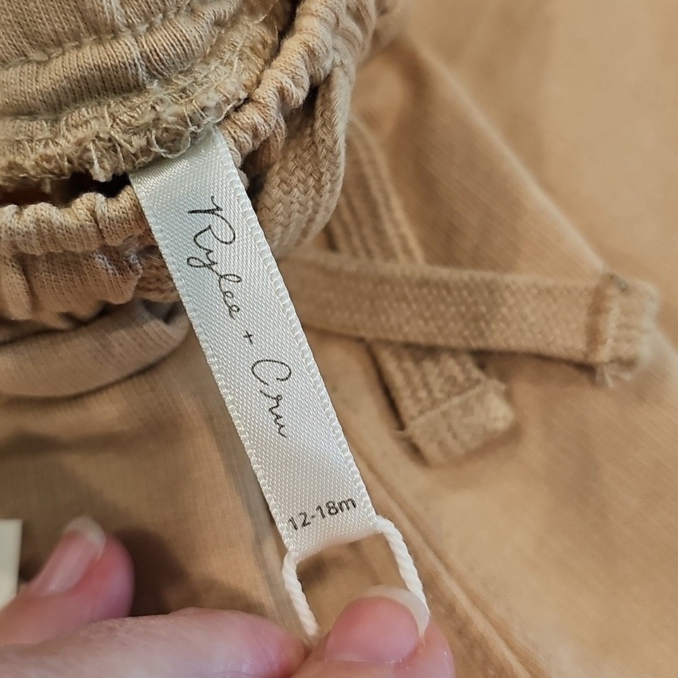 NWT Rylee + Cru High Tan Toddlers Shorts 12 To 18 Months | eBay