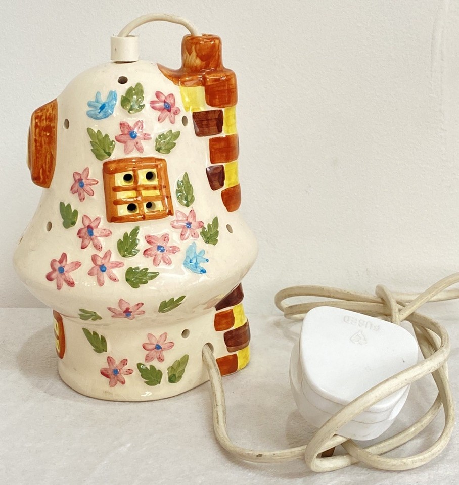 Vtg Mushroom Night Light Lamp Childs Little Miss Muppet Derek Fowler ...