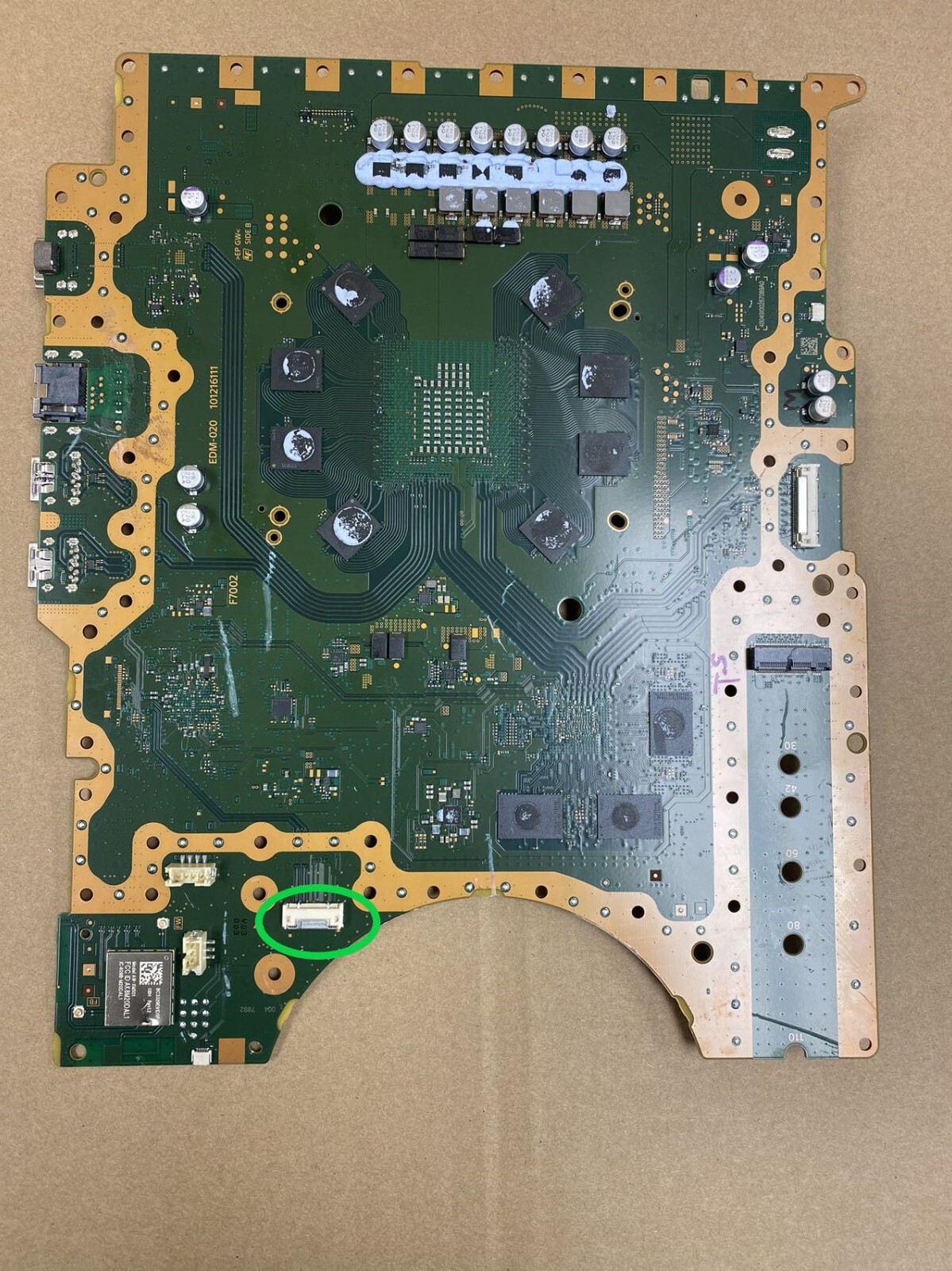 Sony PlayStation 5 PS5 Motherboard EDM-020/010 DVD, As Is for parts/no ...