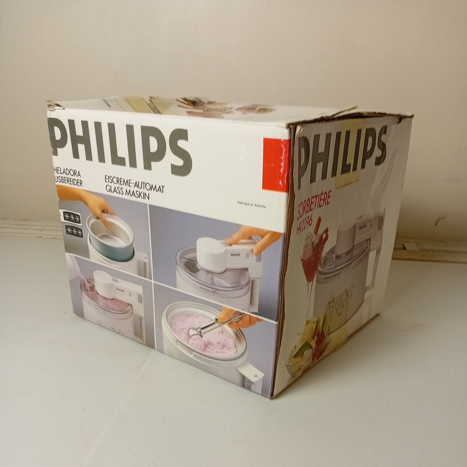 Philips Ice Cream Frozen Yogurt Maker Model | Grelly UK