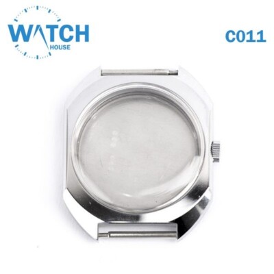 Vintage Swiss Made Watch Case, Stainless Steel back. #C011# | eBay