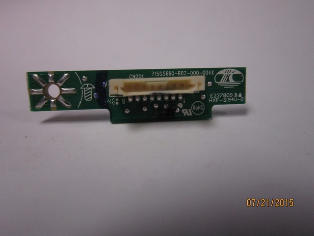 VIZIO E500i-a1 IR Sensor Board 715g5660-r02-000-004x for sale online | eBay