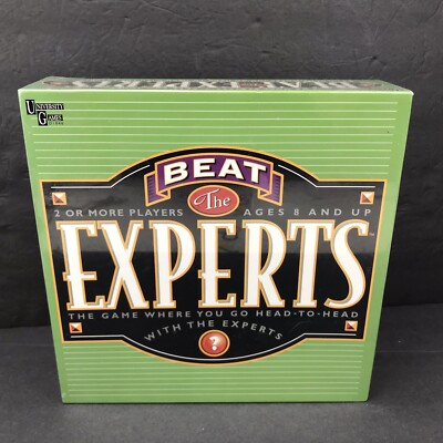 University Games Beat the Experts Board Game USA Made Brand New | eBay