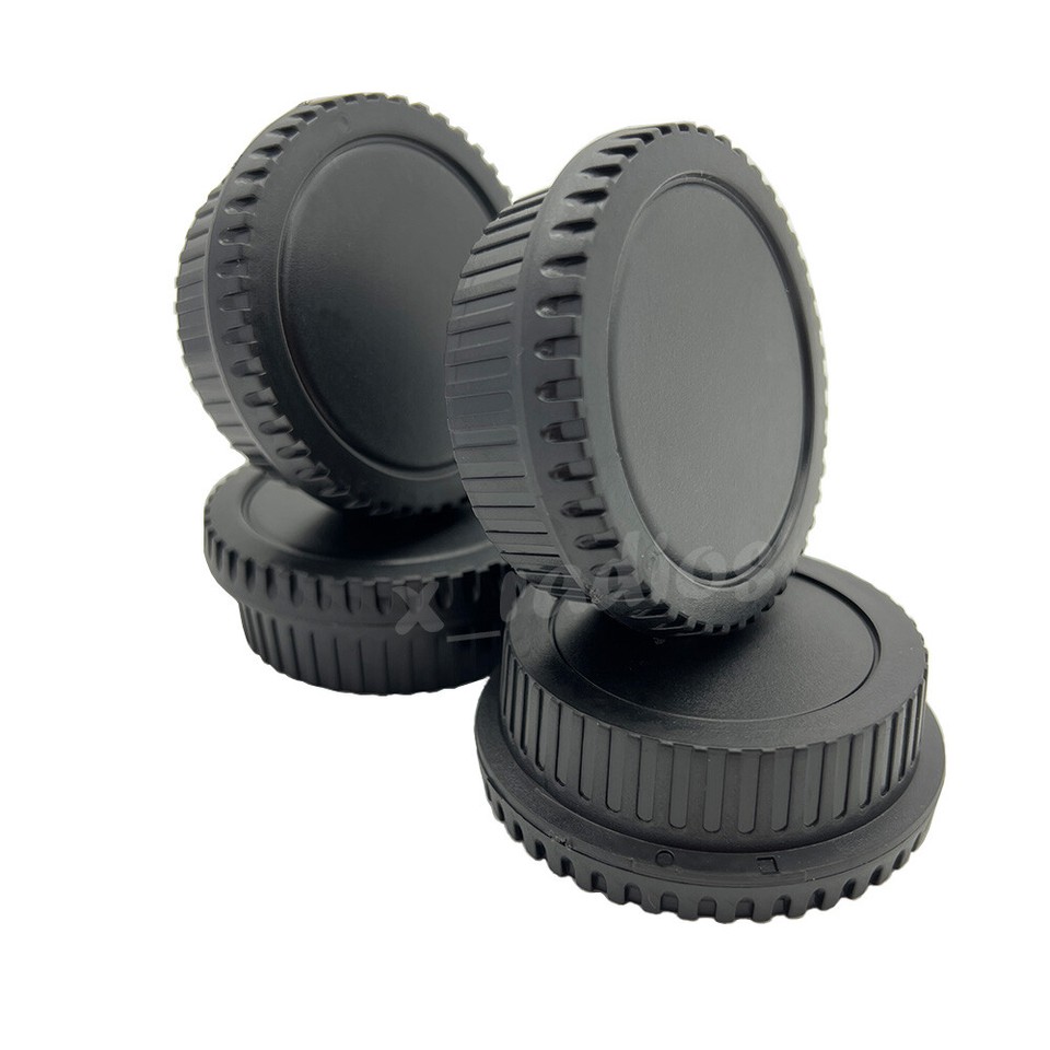 6 x Packs Rear Lens Cover + Camera Body Front Cap for Canon EOS EF DSLR ...