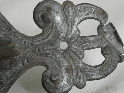 antique ornate Slide Bolt Latch Lock door old Castle Handmade SMITH ...