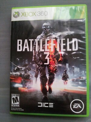 Battlefield 3 (Microsoft Xbox 360, 2011) 2 disc set. Video Game ...