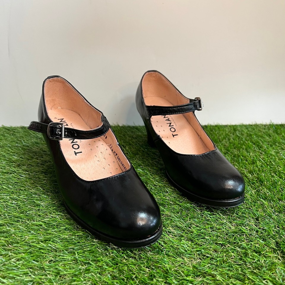 Folklorico Dance Shoes For Women Heels Black Tacones Negros Baile ...