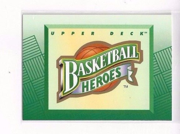 1992-93 UPPER DECK BASKETBALL HEROES INSERT LARRY BIRD #NNO HEADER CARD ...