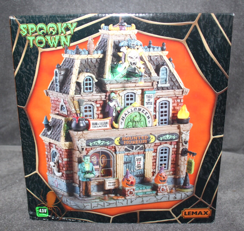 Lemax Spooky Town 2018 Haunted Museum - NIB RETIRED | eBay