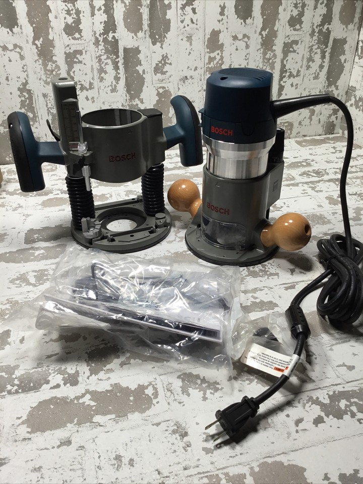 Bosch 1617EVSPK Plunge and Fixed-base Router Kit | eBay