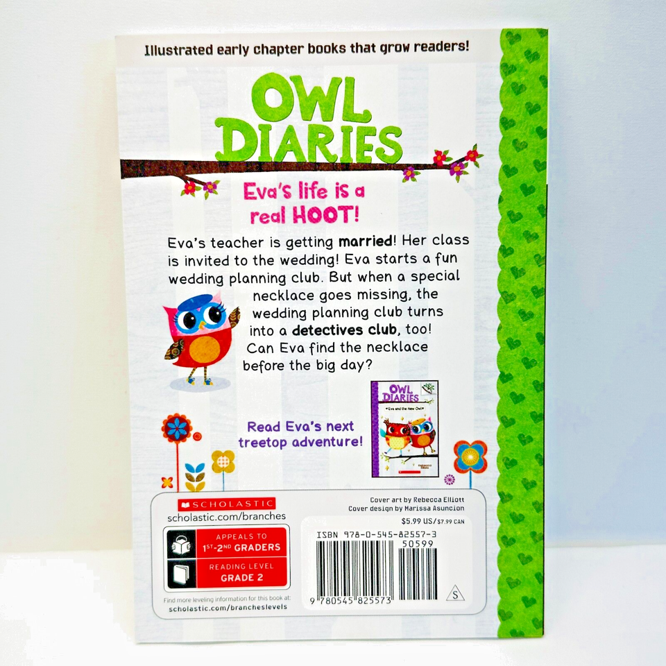 OWL DIARIES: A Woodland Wedding Paperback by Rebecca Elliott Free Ship ...