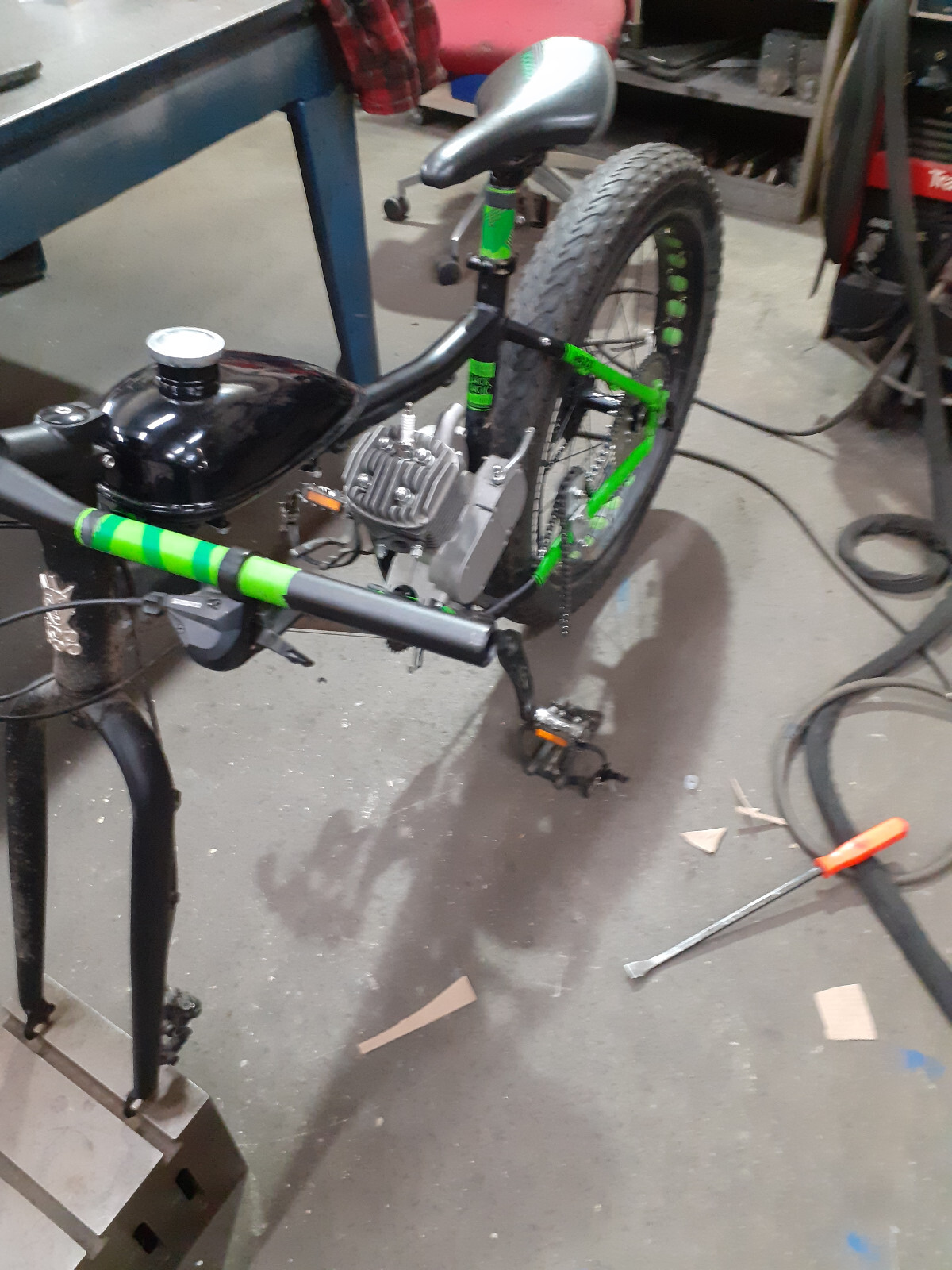 Voodoo Fatboy. Large Frame. Fitted with an 80 cc Engine | eBay