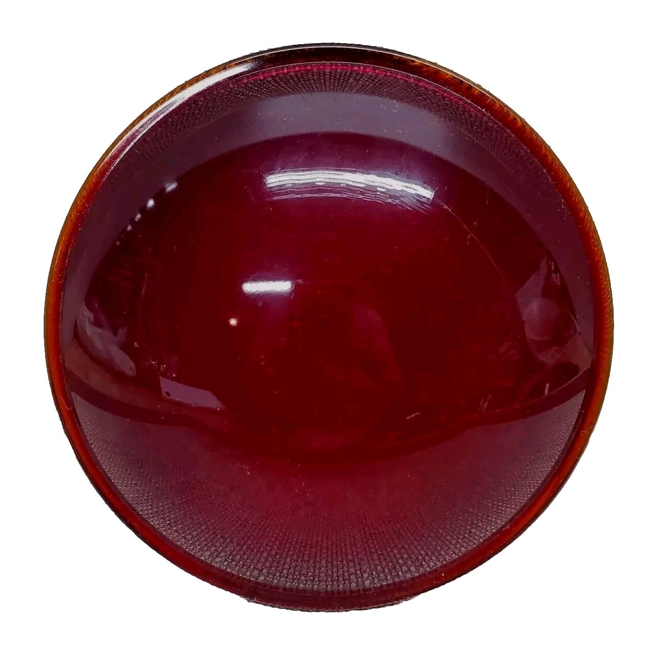 Red Kopp Master Railroad Lantern Lamp Glass Lens 5 1/2" Chicago Switch ...