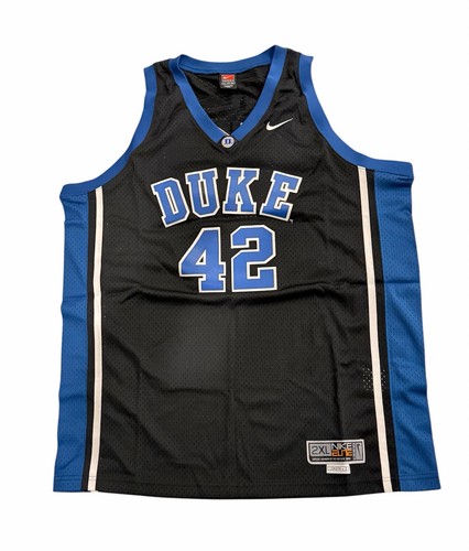 Nike Duke Blue Devils Reggie Love #42 Basketball Jersey In Black Size ...