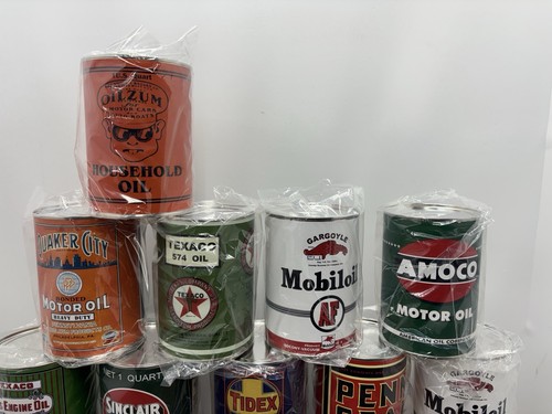 Reproduction Oil Cans 1 qt. 16 Cans - GREAT SPECIAL - Lot 4 | eBay