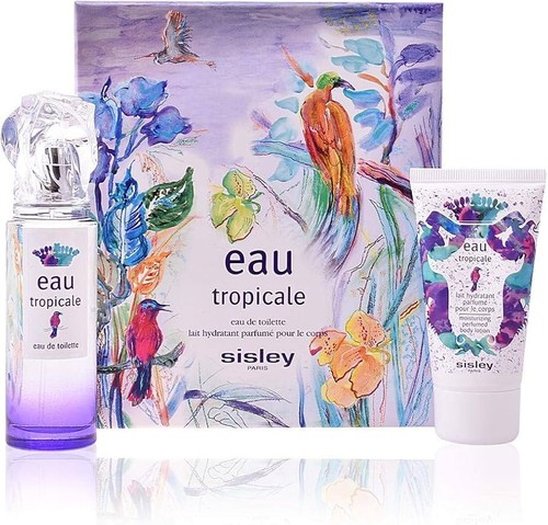Eau Tropicale Sisley Gift Set with Eau de Toilette (50ml) and Body ...