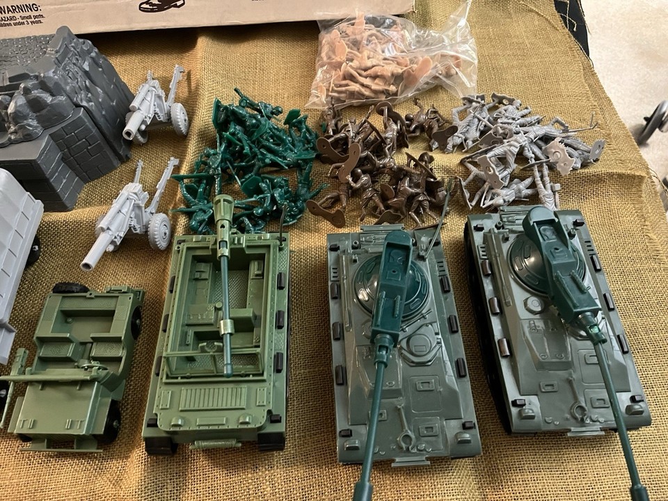 New 1995 Marx WWII Battleground Playset Vintage Commemorative Edition ...