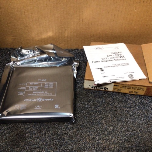 Cleaver Brooks Infrared Auto-Check Flame Amplifier Model 833-2584 | eBay