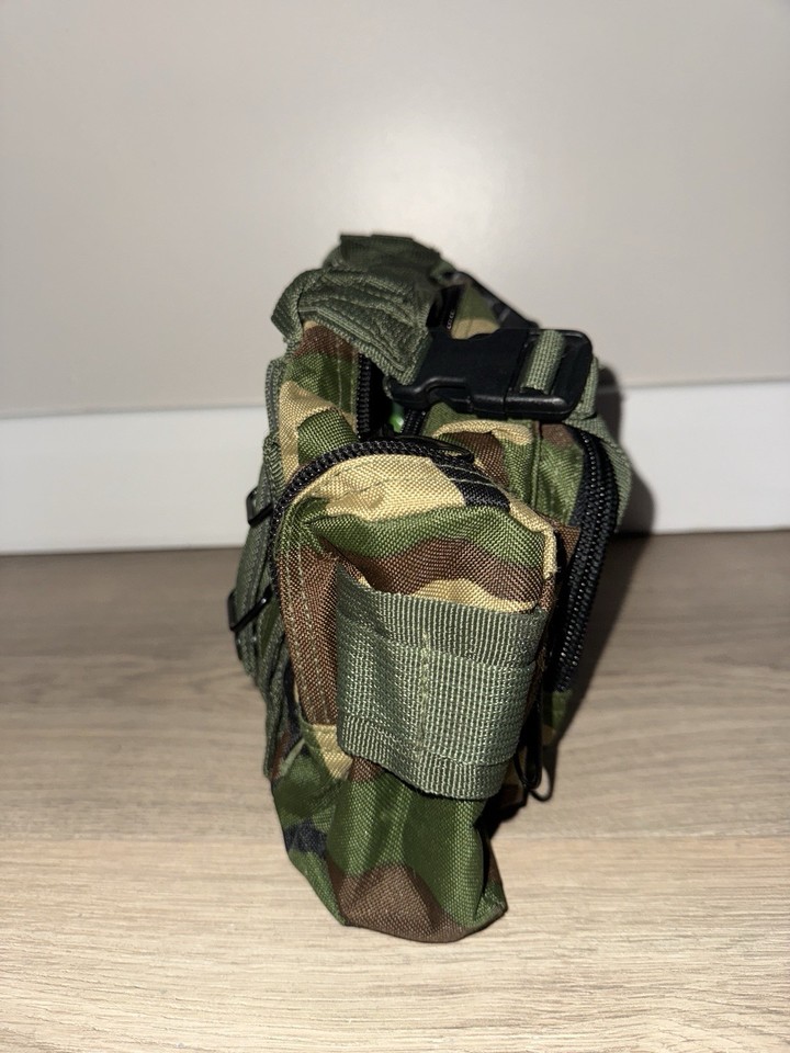 Genuine British Army PLCE Medical Side Pouch DPM IRR Webbing Utility ...